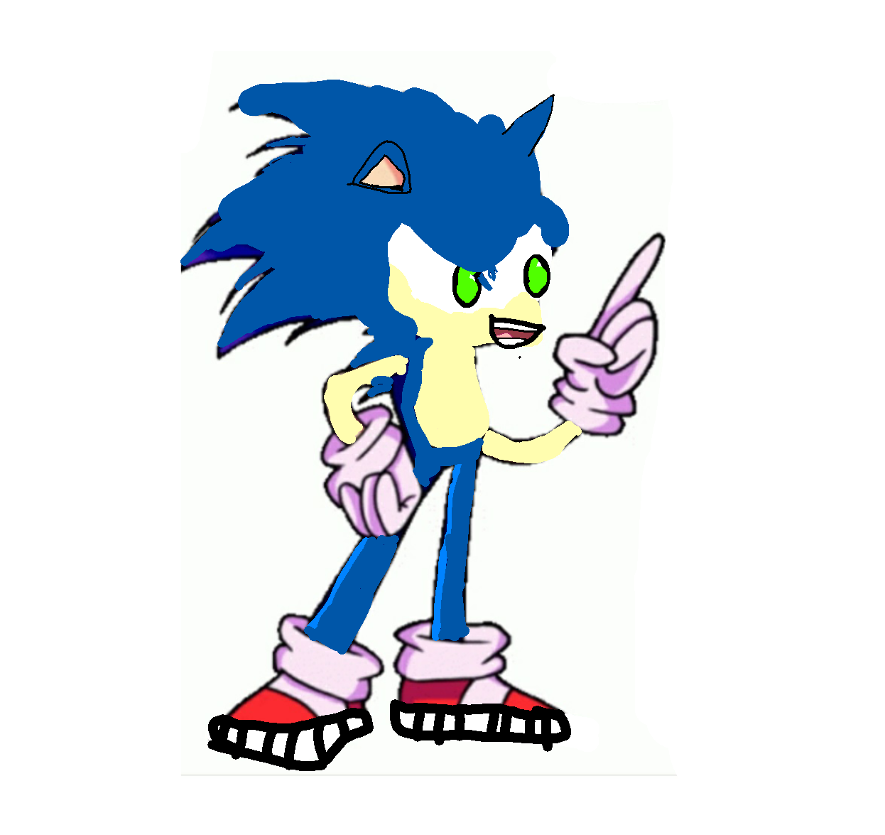 sonic.exe phase 2 art - ibisPaint