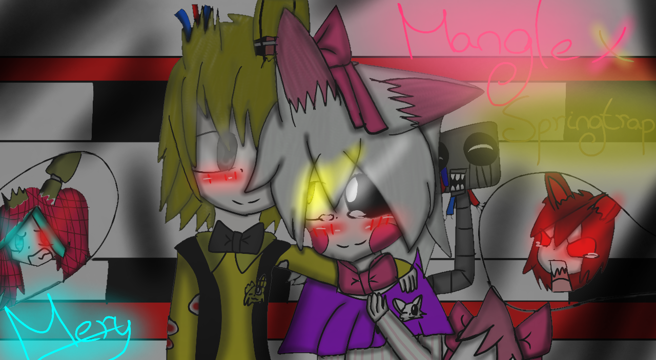 Springtrap x Mangle - ibisPaint