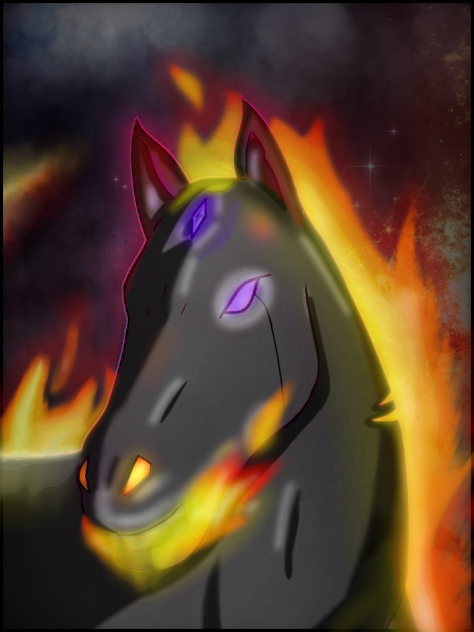 Demon Horse - ibisPaint