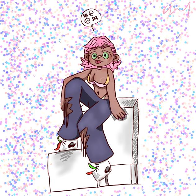 SHE A BADDIE - ibisPaint