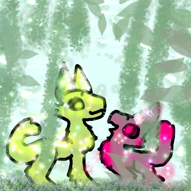 Resting in the forest - ibisPaint