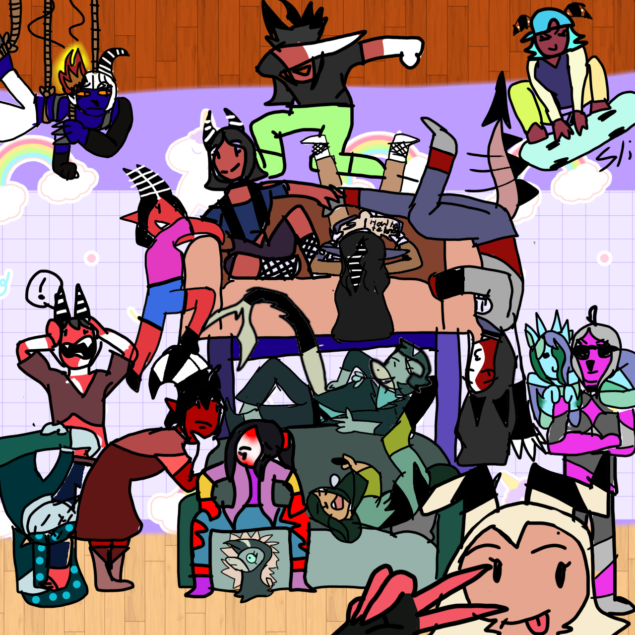 Meet the new assassin crew - ibisPaint