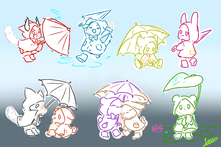 It's Raining - ibisPaint