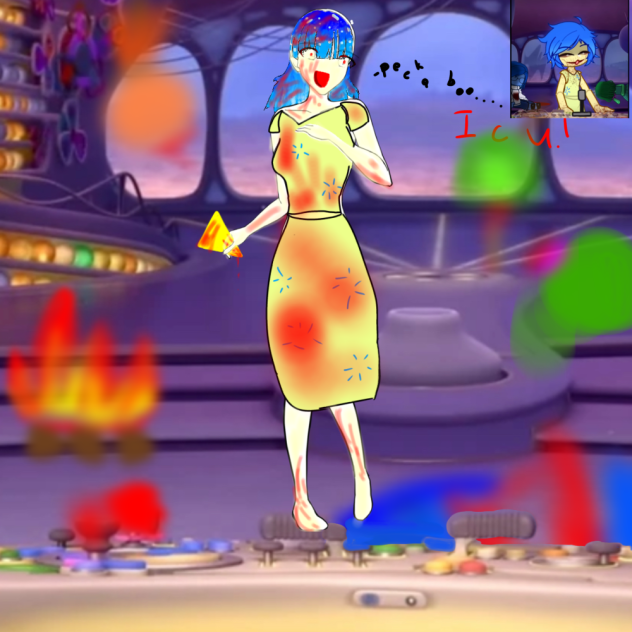 JOY HAS GONE CRAZY - ibisPaint