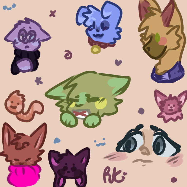 dumb doodles - ibisPaint