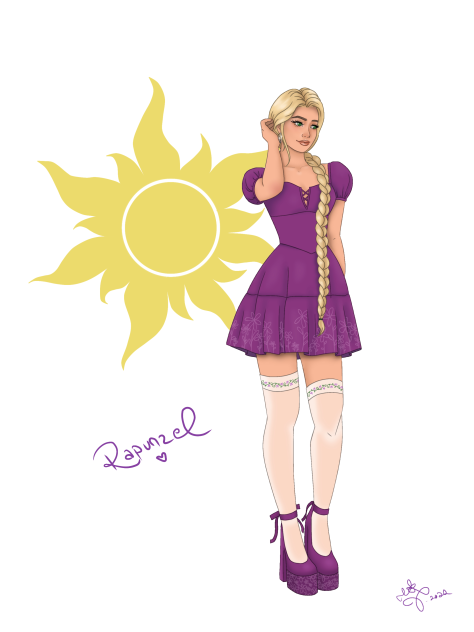 rapunzel - ibisPaint