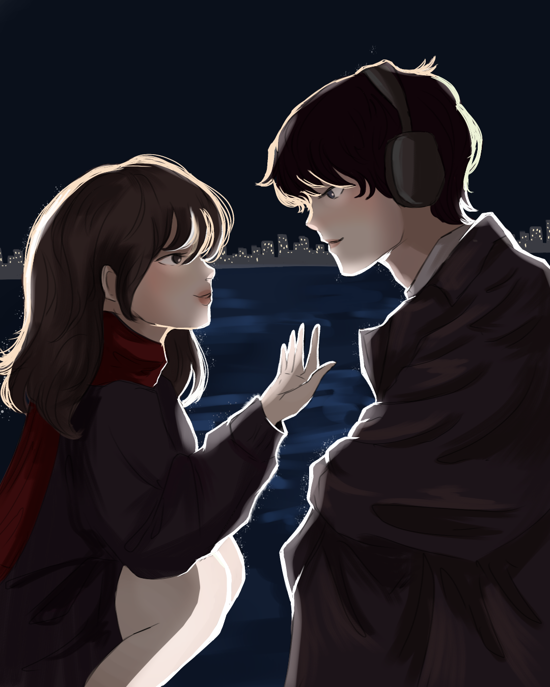 Late night talk - ibisPaint