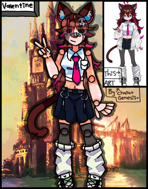 Charat Genesis girl----Sarah - ibisPaint