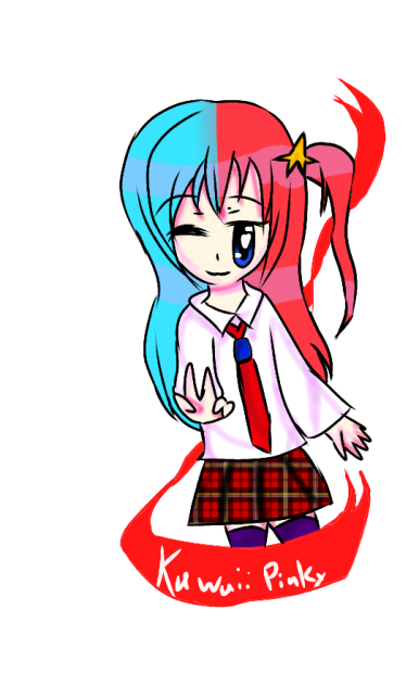 [speed pint] Kawaii pinky Gamer - ibisPaint