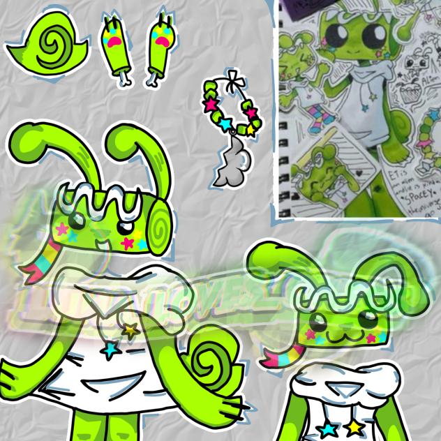 Alien cosmic brownie mMmmm - ibisPaint