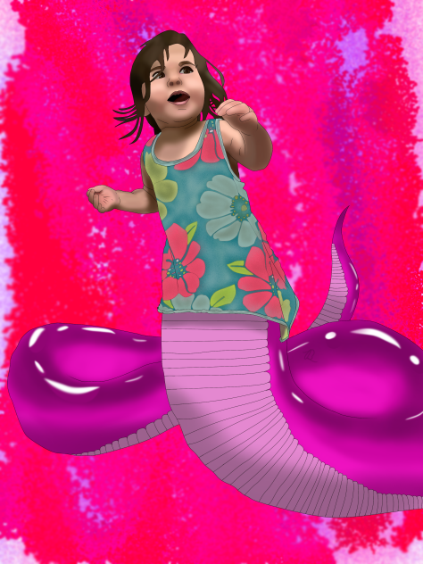 Baby Naga - ibisPaint