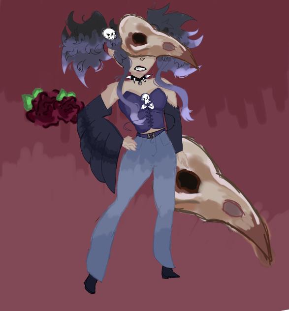 Crow girl - ibisPaint