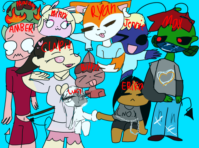 All my ocs! - ibisPaint