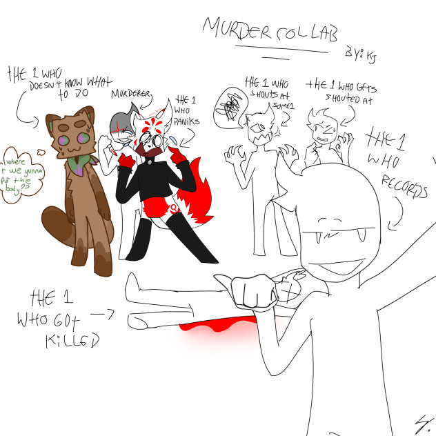 Murder collab - ibisPaint