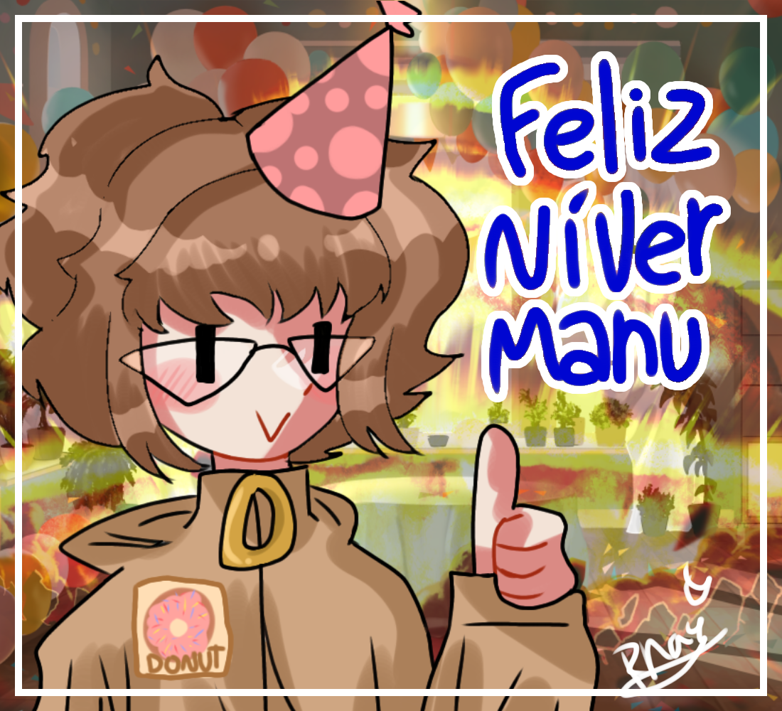 Happy Birthday Manu ! - ibisPaint