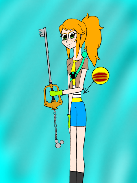 Kingdom Hearts Priscilla Greenfield - ibisPaint