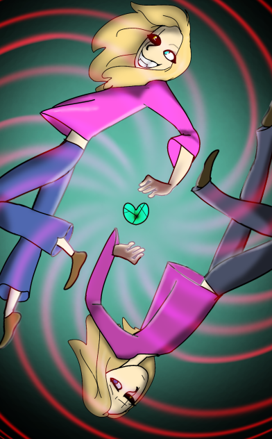 The Two sides of the same person - ibisPaint