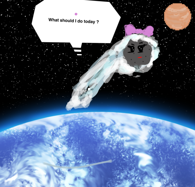 THINKING COMET 🤔 - ibisPaint