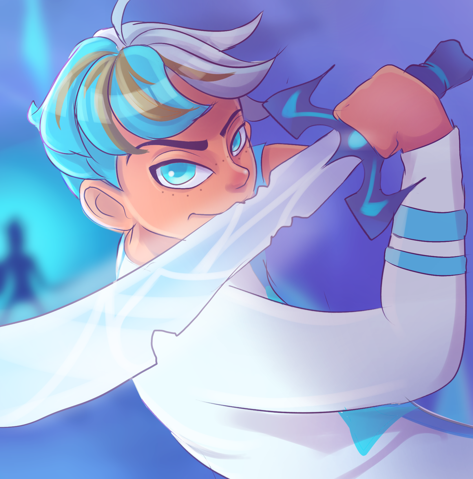 ice sword - ibisPaint