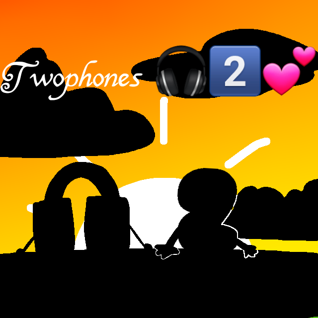 Twophones ship 🎧2️⃣💕 - ibisPaint
