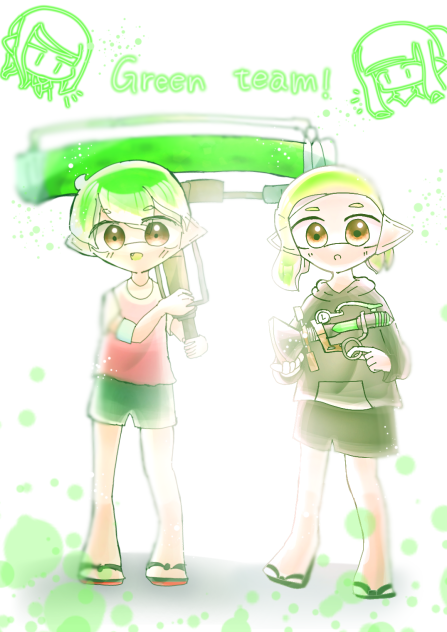 Green team! - ibisPaint
