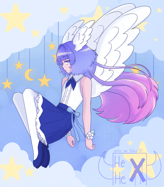 💜 Dreamy 🩵 - ibisPaint