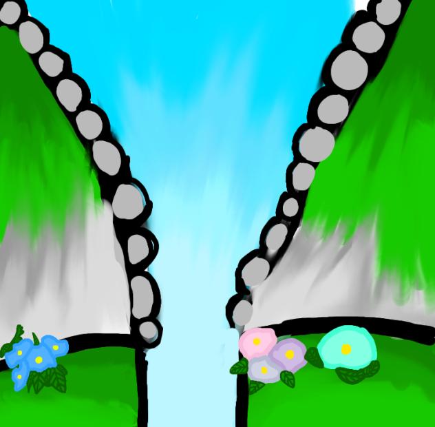 waterfall - ibisPaint