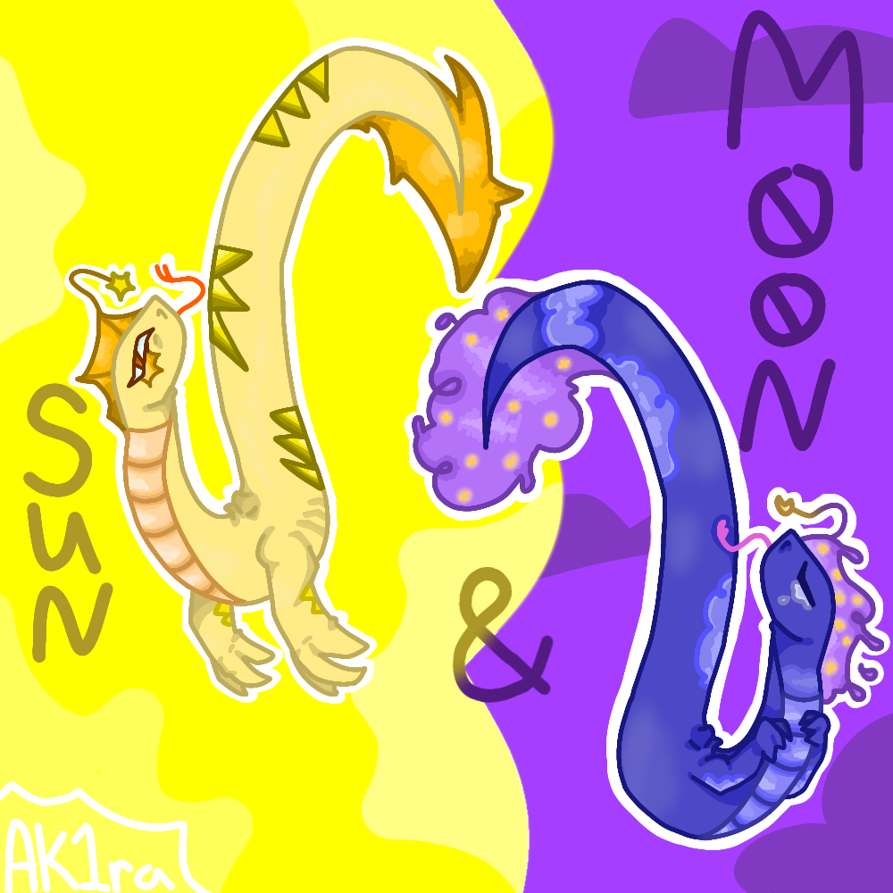 Sun & Moon - ibisPaint