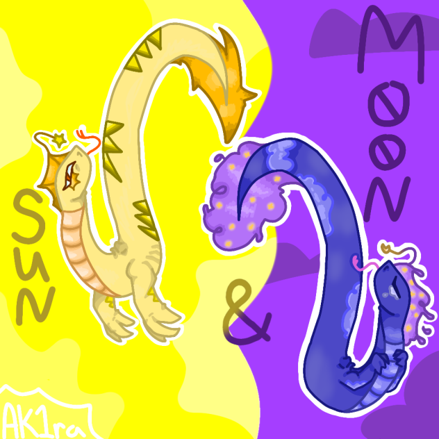 Sun & Moon - ibisPaint