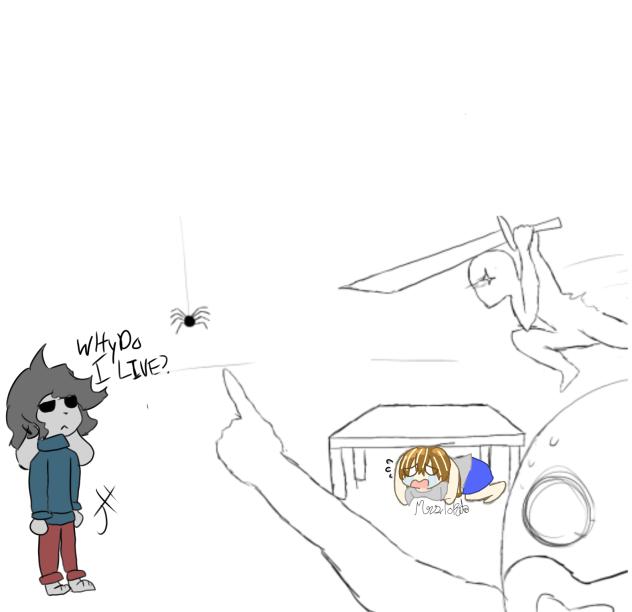 SPIDER 😭😭😨😨 collab - ibisPaint