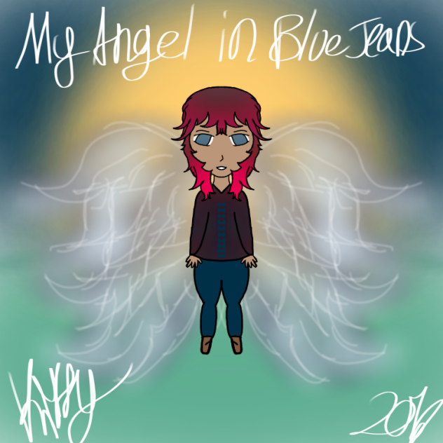 Angel in blue Jeans - ibisPaint