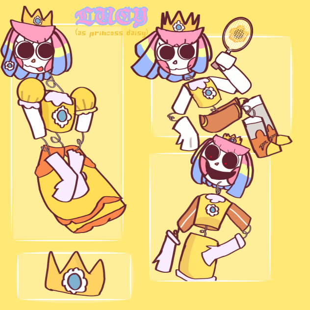 Lucy as princess daisy! - ibisPaint