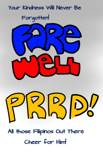 Farewell, PRRD - ibisPaint