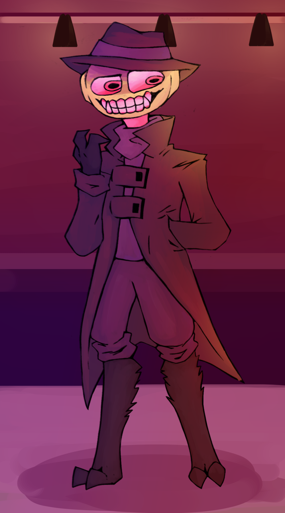 Lemon Demon (in a trench-coat) - ibisPaint