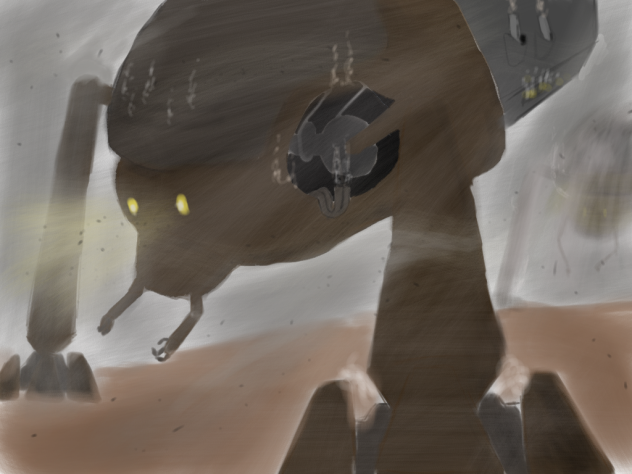 steampunk walker - ibisPaint