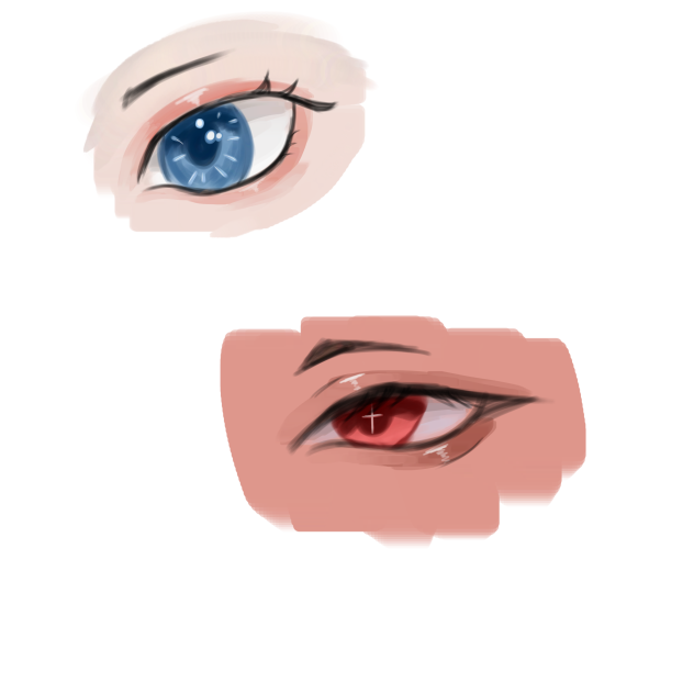 eye coloring practice - ibisPaint