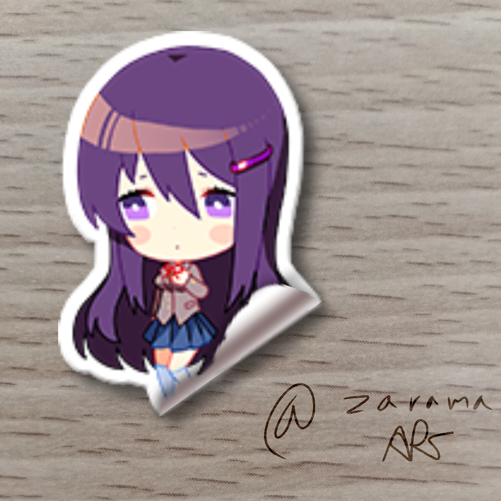 Yuri Sticker - ibisPaint