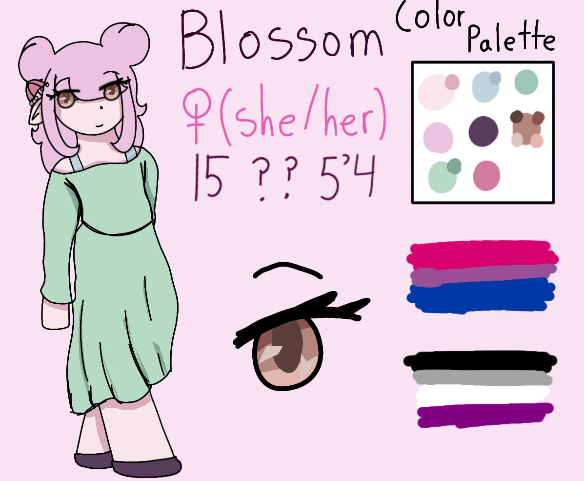 Blossom Character Sheet - ibisPaint