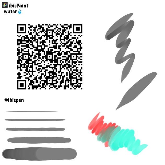 ibisPaint pen “water💧” - ibisPaint