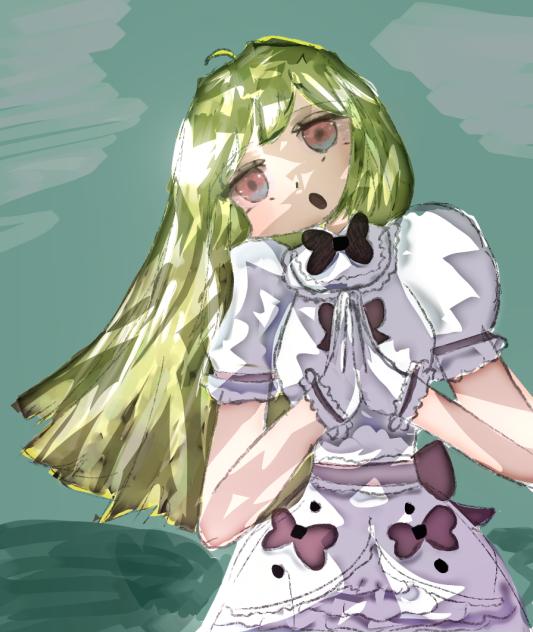 Matcha hair - ibisPaint