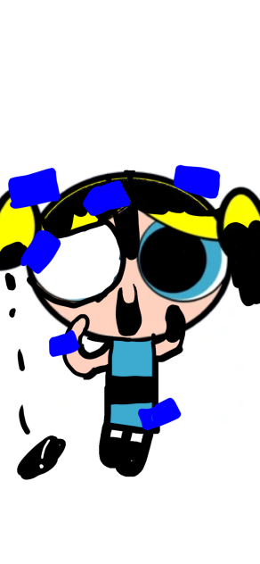 Corrupted bubbles - ibisPaint