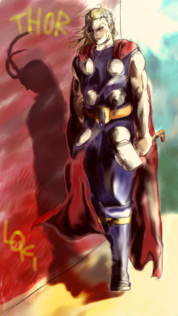 mighty thor - ibisPaint
