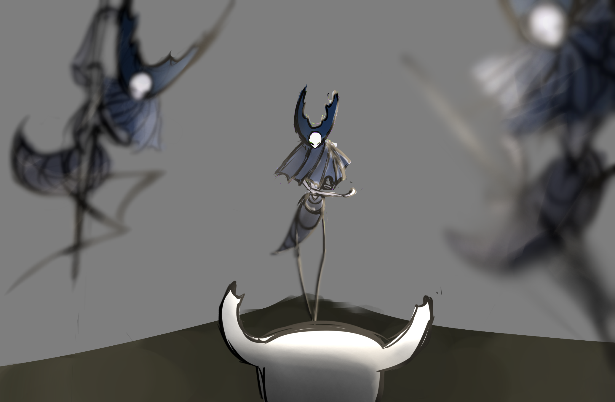 Mantis Lords｜Hollow Knight. - ibisPaint