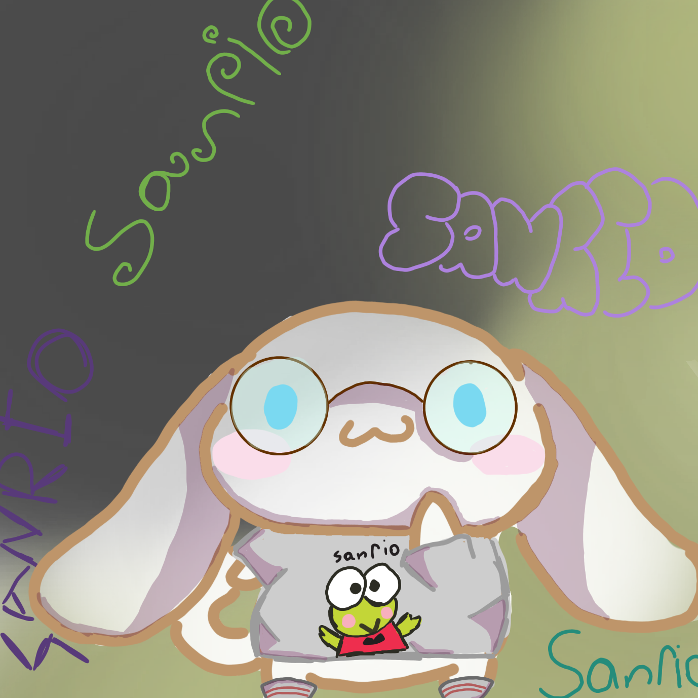 pov cinnaroll is a Sanrio fan - ibisPaint