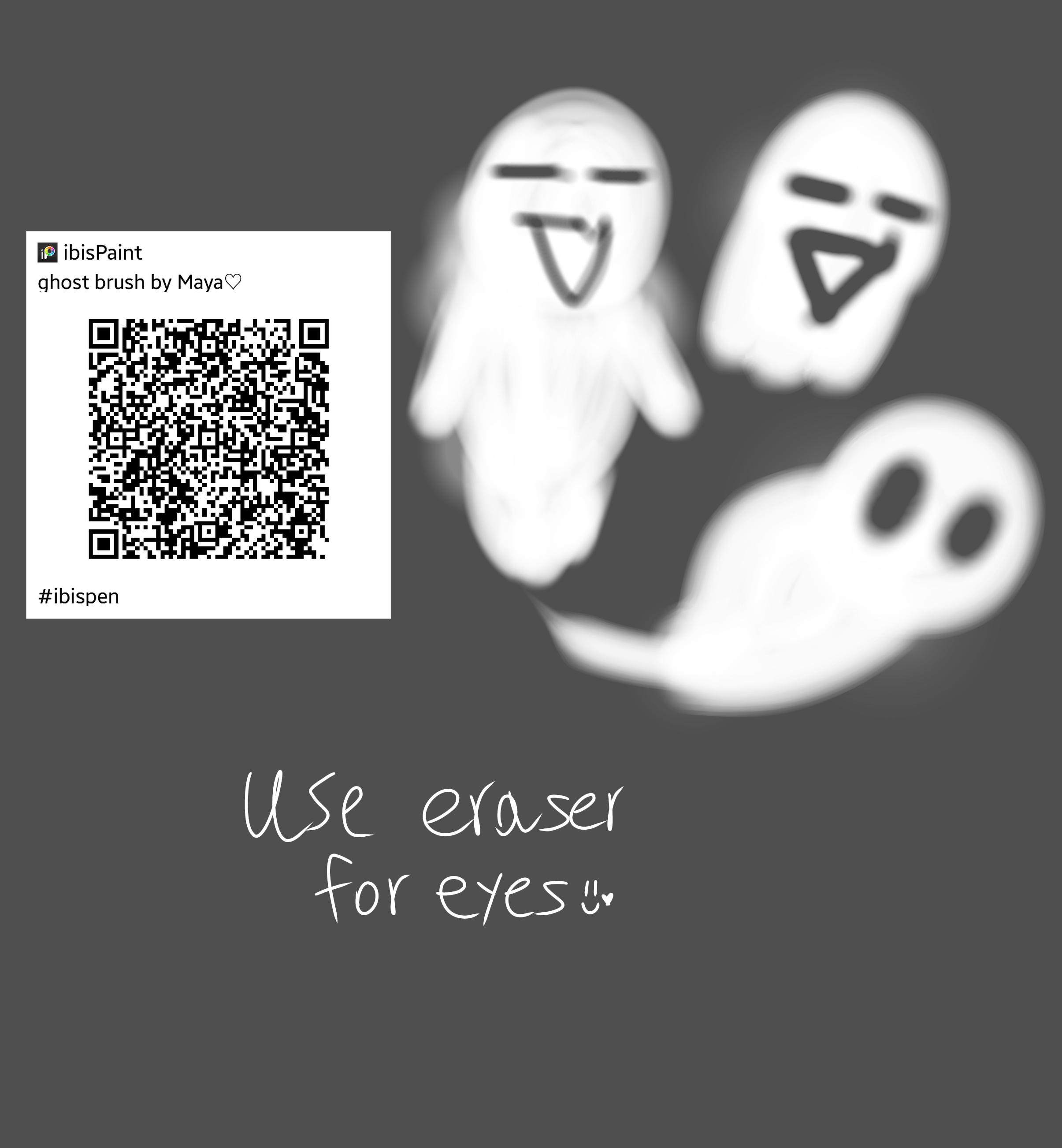 ghost brush by Maya♡ - ibisPaint