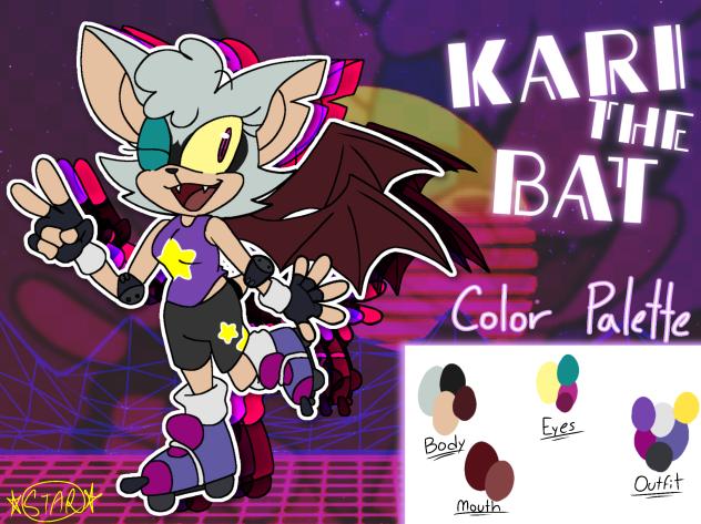Redrawing my old Sonic Ocs “Kari” - ibisPaint