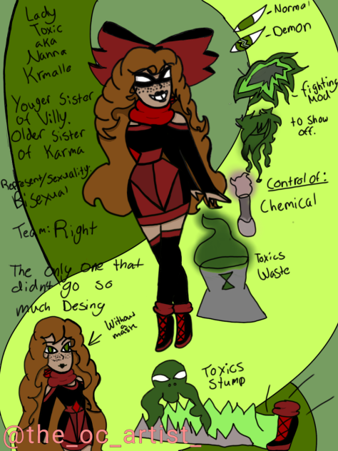 Lady Toxic - ibisPaint