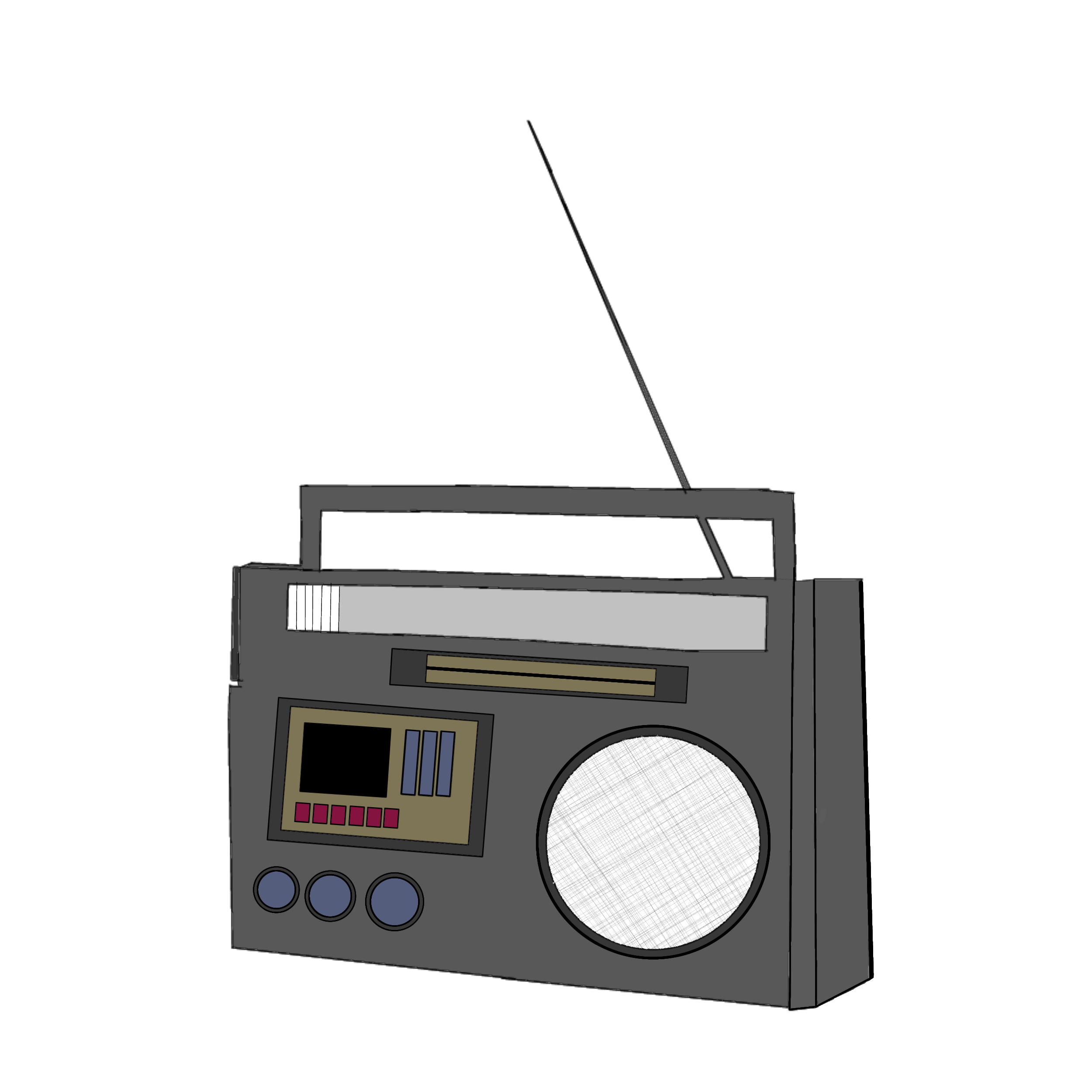 Radio (Retro Pop) - ibisPaint
