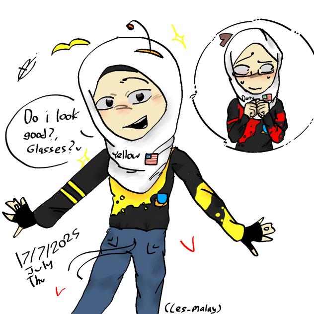 Me and my glasses boi♡⸜(ˆᗜˆ˵ )⸝♡ - ibisPaint