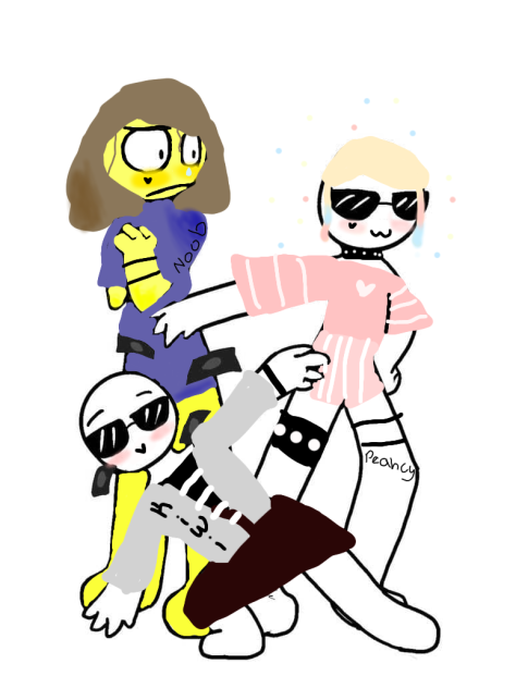 me and my friend suki chan on roblox^°^ - ibisPaint